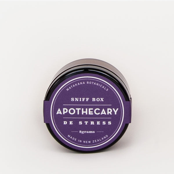 Apothecary DE Stress Sniff Box 8gm – mybodycare Australia