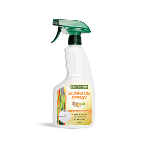 Surface Cleaner Ginger & Lemongrass 500mL – mybodycare Australia